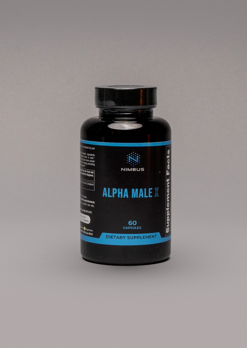 Alpha Male X - Testosterone Supplement - Cortisol & Dopamine - 60 ...